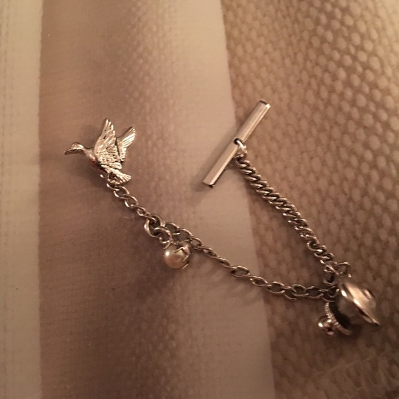Vintage | Accessories | Vintage Silver Tone Bird Tie Tack | Poshmark